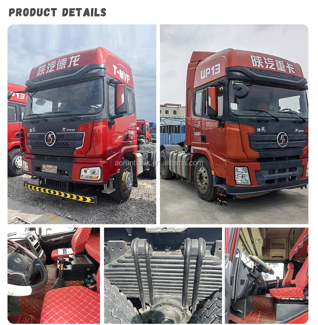 Tracteur a Vendre - New Model Shacman X3000 F3000 6x4 Truck
