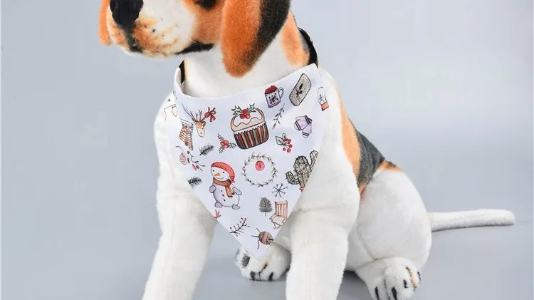Custom Blank Sublimation Dog Pet Bandana Scarf Custom Personalized Dog ...