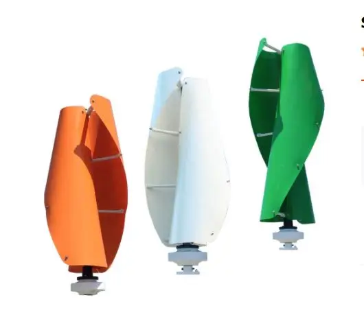 100kw 5kw 10kw 2000w 48v 230v Flower Tulip Vertical Axis Wind Turbine ...