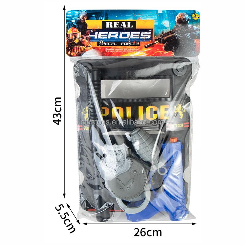 Alibaba.com: 7 PCS police role-playing toy set with shield, cosplay ...