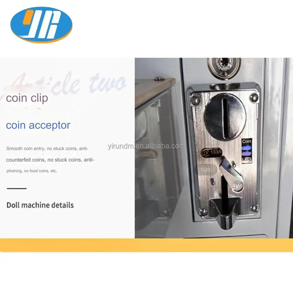 Mini Metal Claw Crane Machine Toy - Coin Pusher Arcade Game for ...