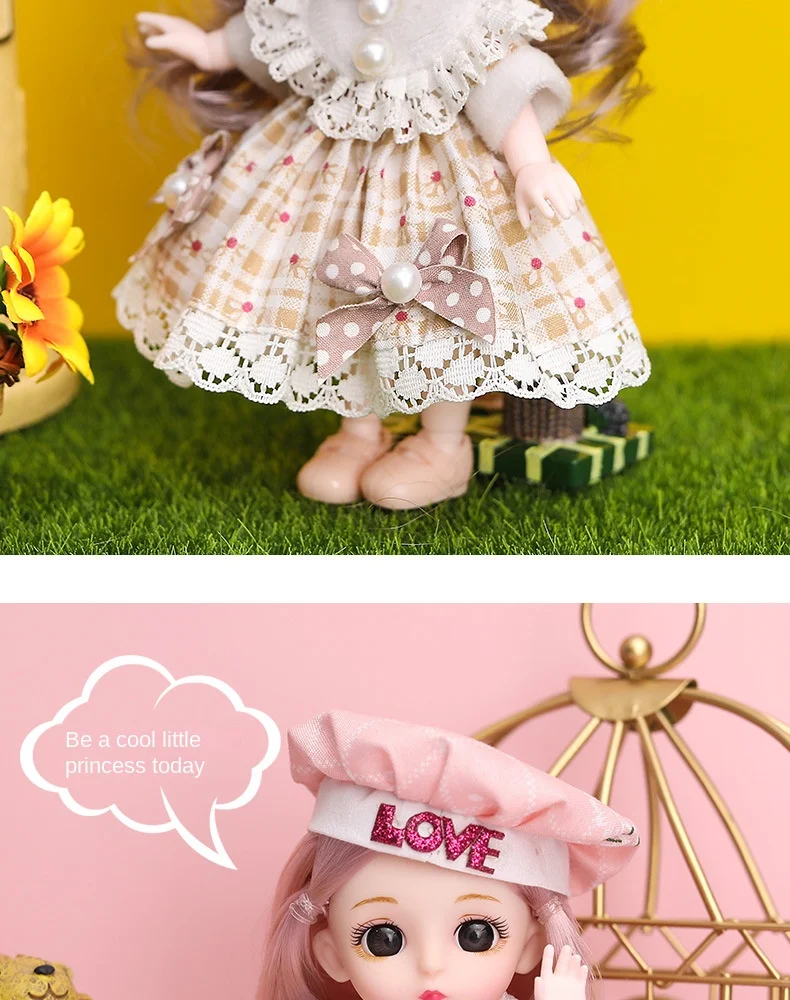 16cm Doll Princess Girl Toys Mini Size Stalls Bulk Wholesale Kids Girls ...