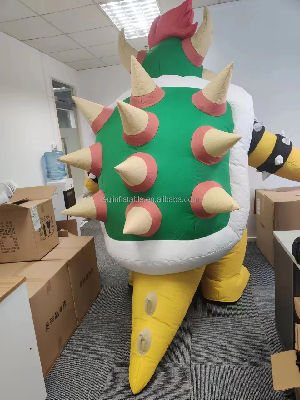 Funny Cartoon Character Cosplay Suit - Inflatable Bowser Turtle Mascot ...