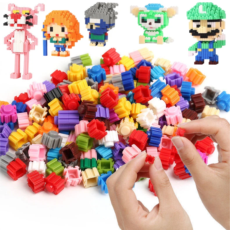 Mini Cartoon Character Building Blocks - Fun & Education