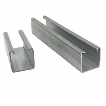 C Channel Unistrut Channel Price Zinc Aluminum Magnesium U Slotted C ...