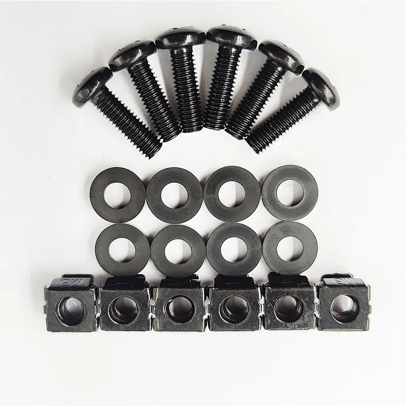 Black 8mm Lock M4 M6 M8 Cage Nut Fastener with Screws| Alibaba.com