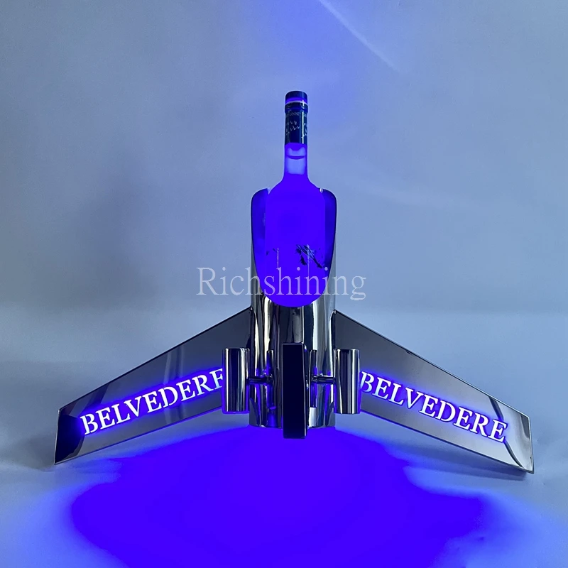 Stainless Steel Rocket Led Bottle Light Base Presenters For Bar Hotel Ktv - Buy Rechargeable ...