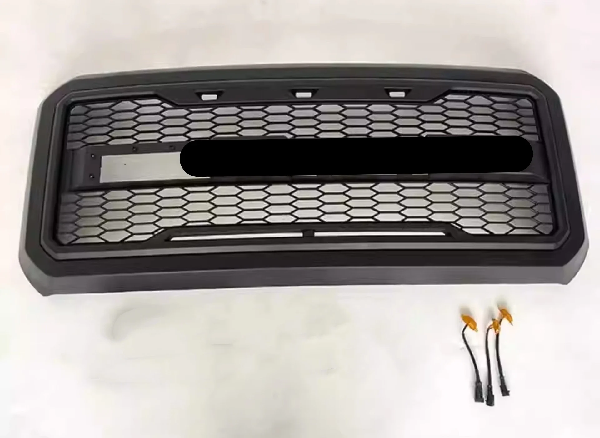 Body Kit Abs Material Grill Mask Grid Radiator Grille For Ford F250 ...