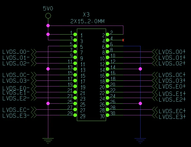 LVDS to Minihd MI Signal Converter - Control LCD Display