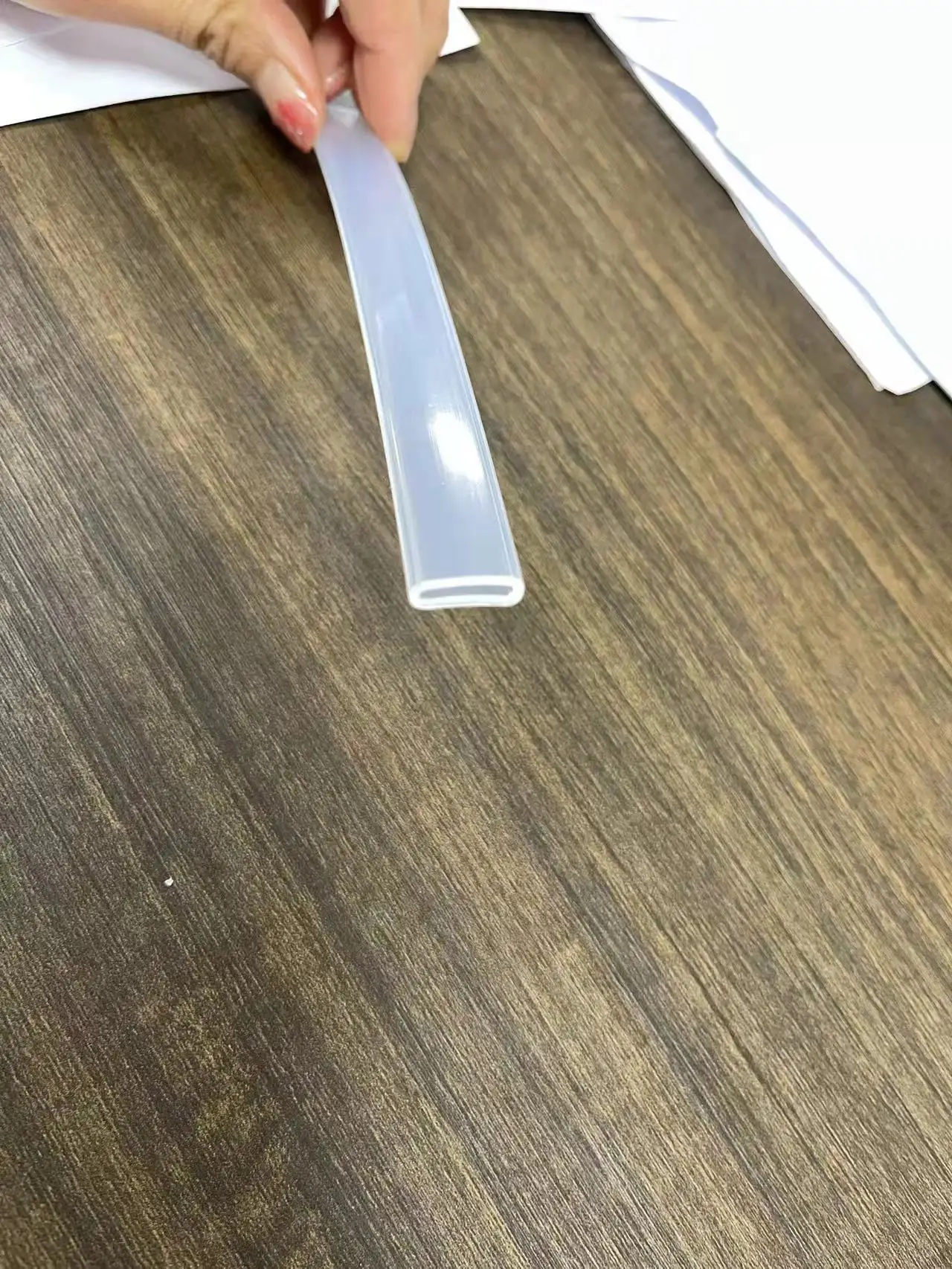 High Quality Air Expandable Bladder Hose - Flat Silicone Rubber Air Tube