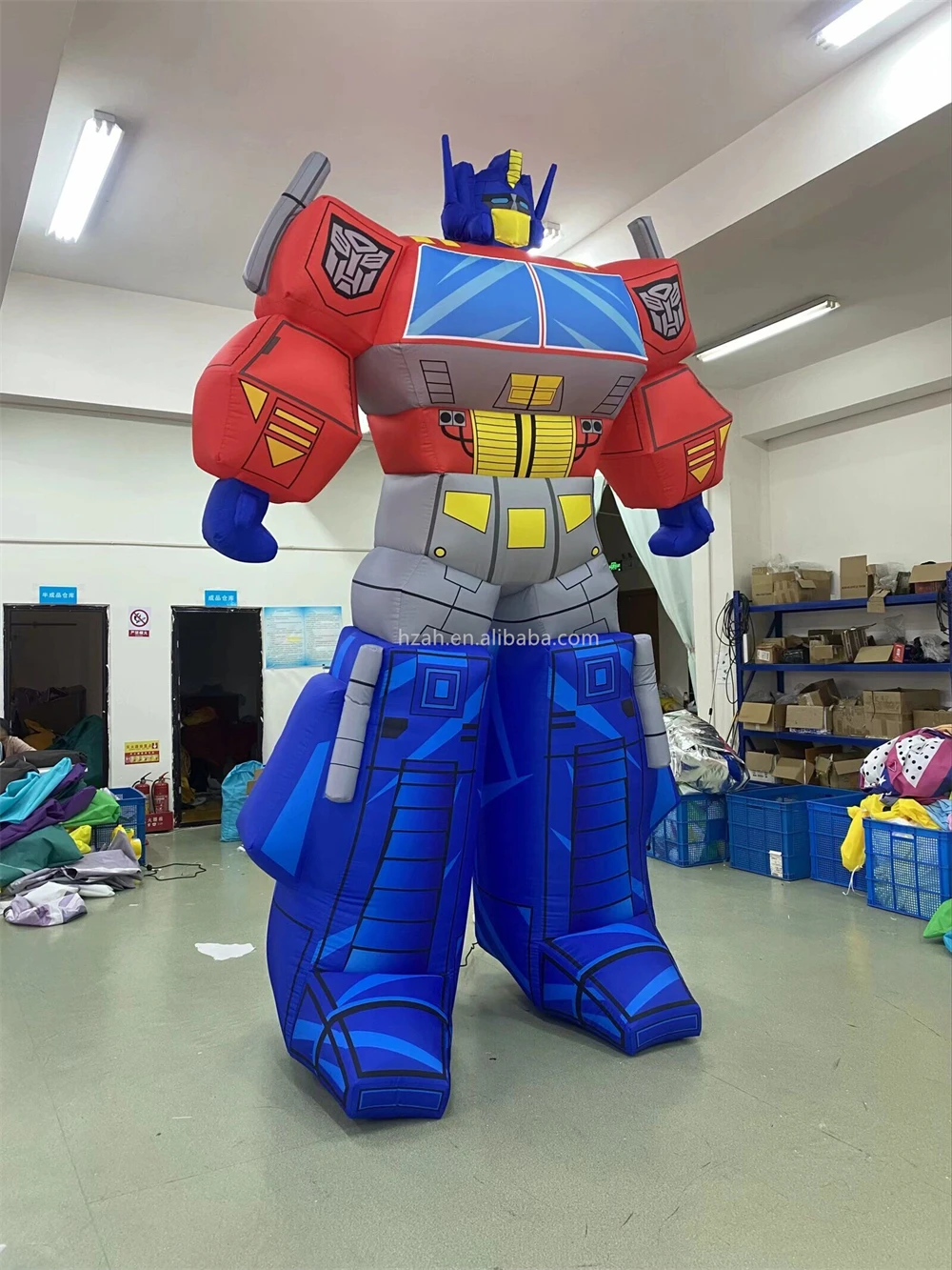 Giant Inflatable Optimus Prime Red Inflatable Transform Car Robot - Buy ...