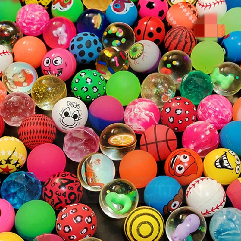 Toy Balls Rubber Bouncing Balls 24 25 27 29 32 35 45mm Wholesale Bounce ...
