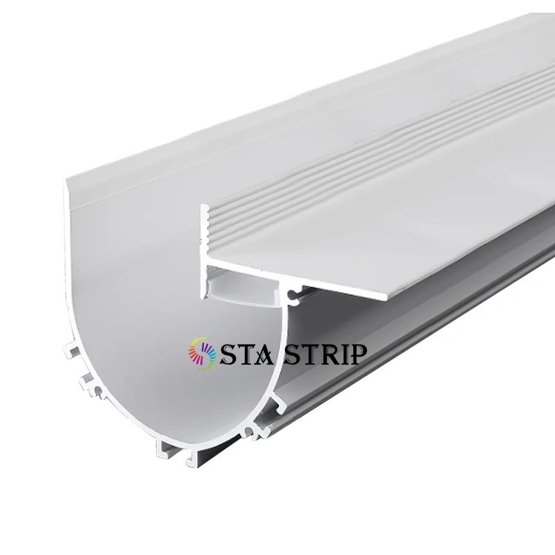 Lighting Decoration LED Aluminium Profile Trimless Recessed Gypsum ...