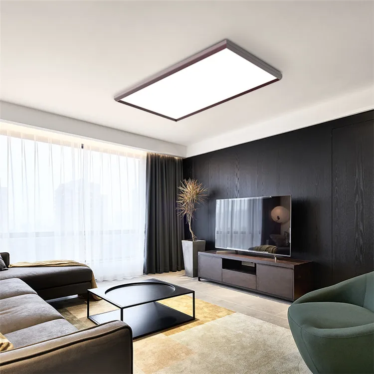 Modern Luxury Elegant Ceiling Light Large Rectangle Living Room Bedroom ...