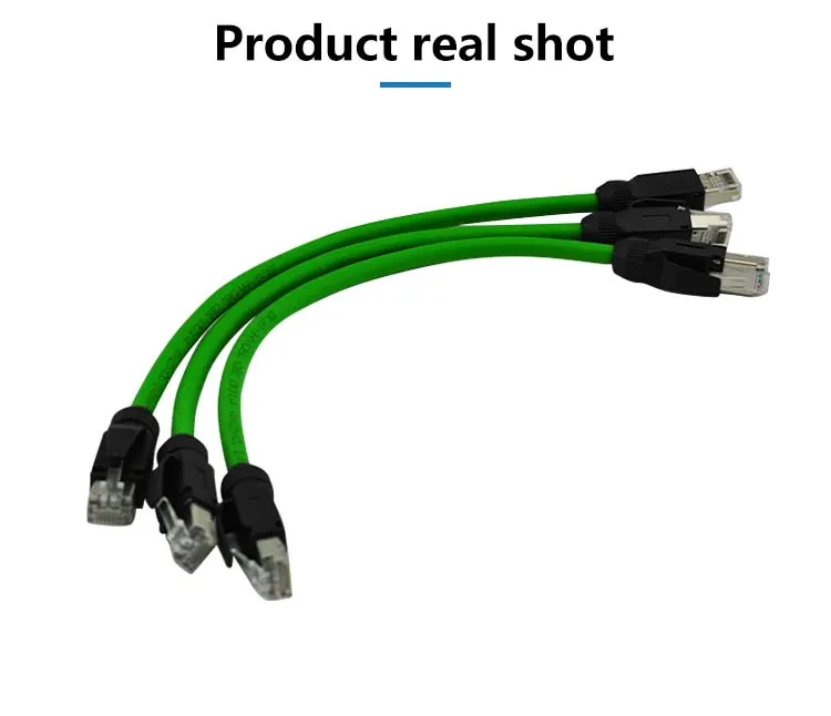 Rj45industrial Ethernet Cable Xs5w-t421-dmd-k Xs5w-t421-gmd-k Xs5w ...