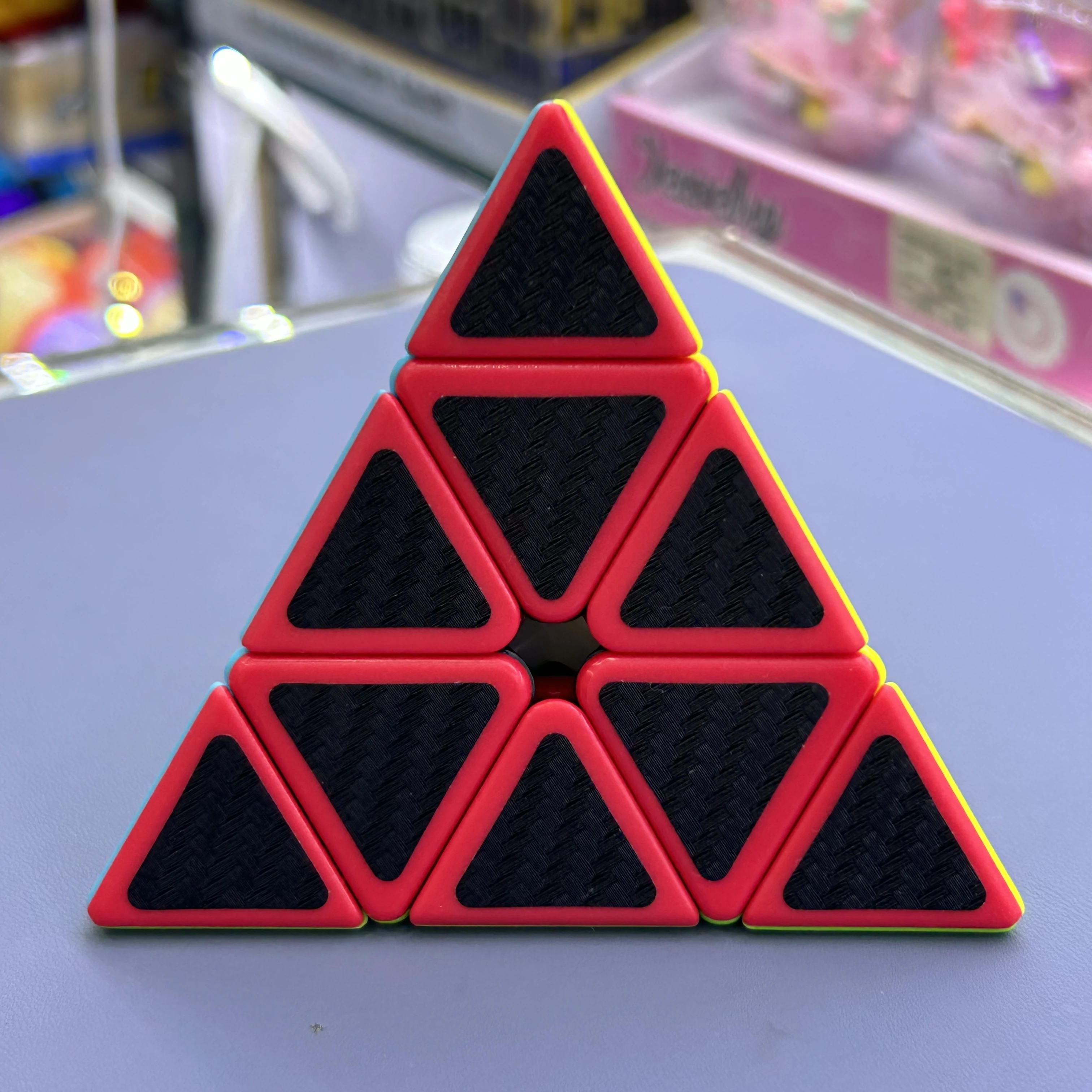 Kids Educational Cube Toys Speed Magical Puzzle Colorful Pyramid Magic ...