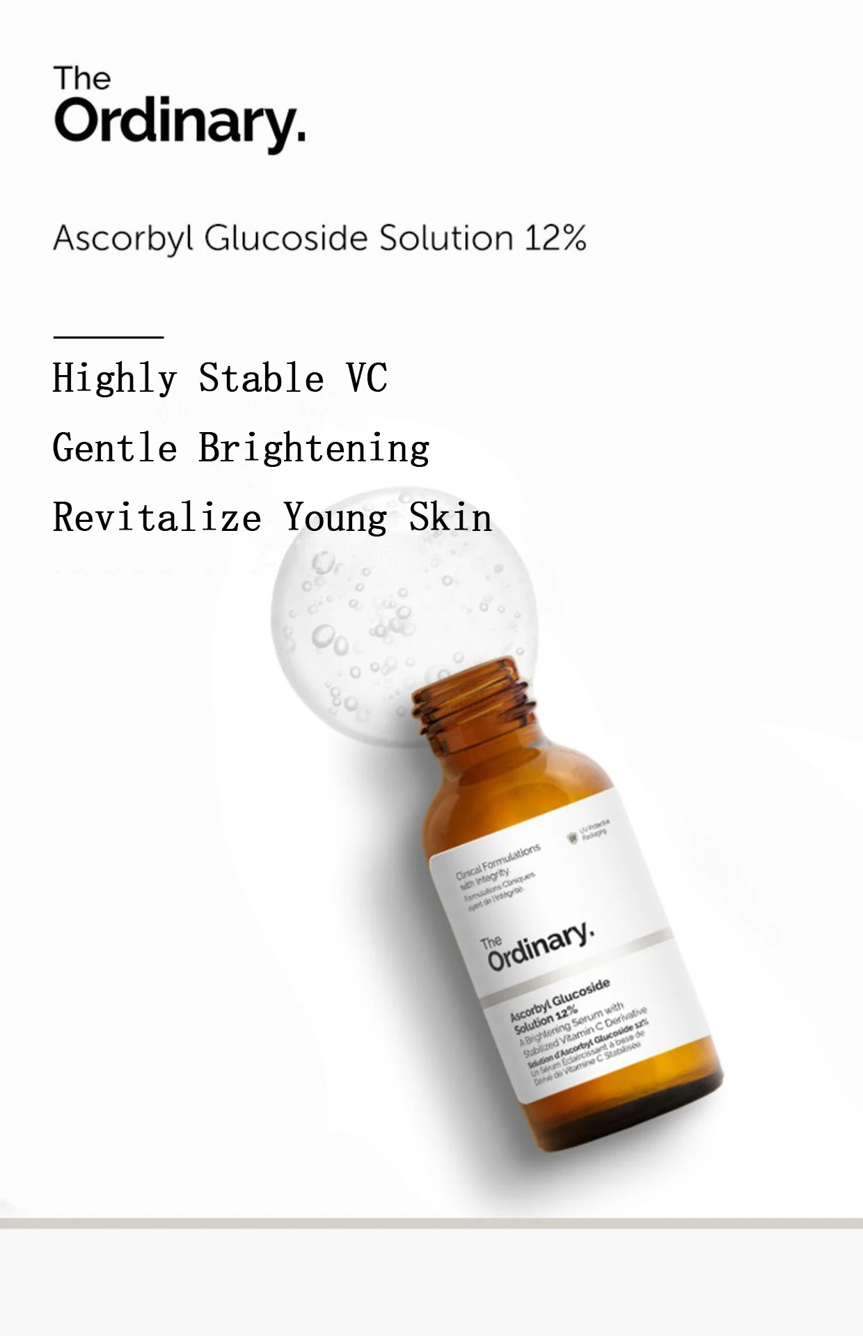 The Ordinary Custom Logo Fruit Acid Serum Controls Oil Lightens Acne ...
