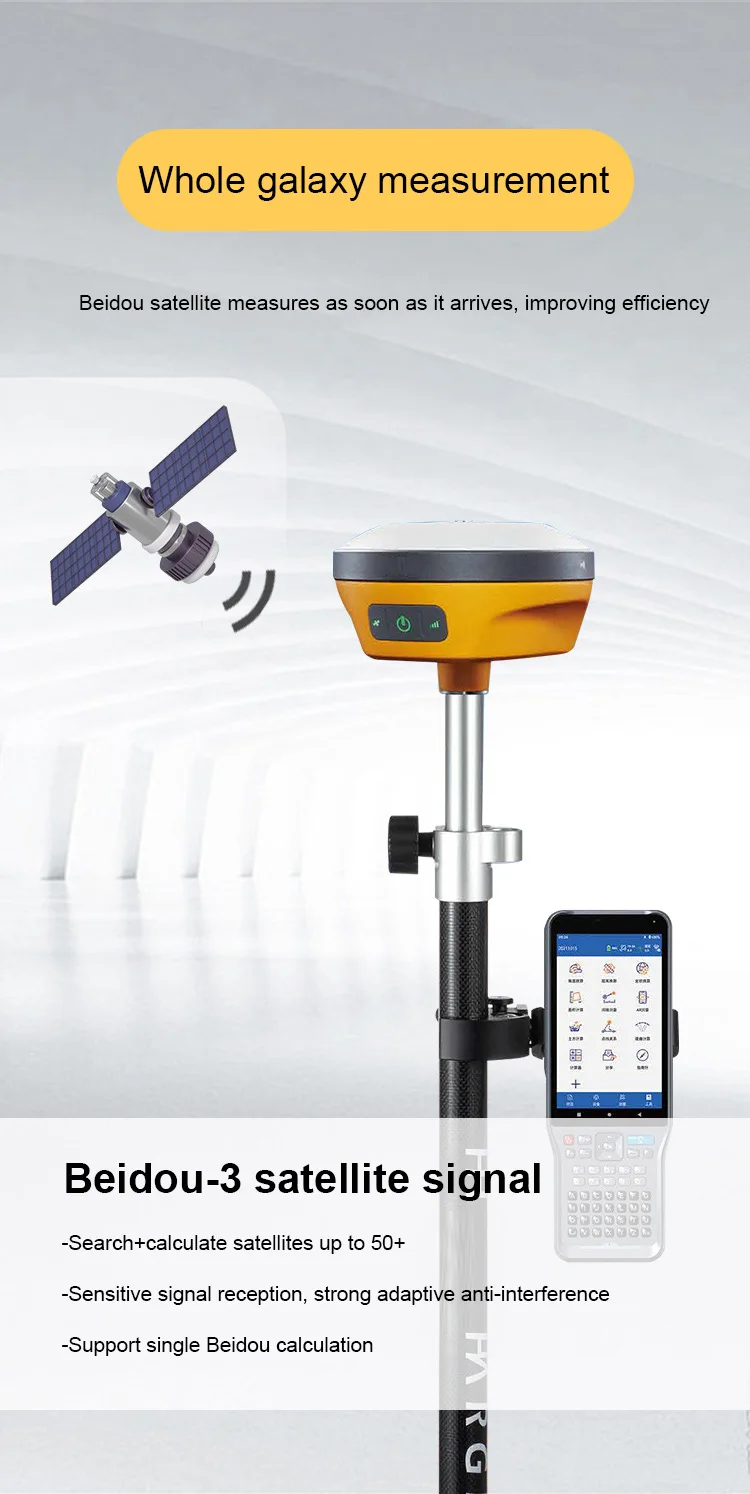 V300 Handheld Survey Measuring Instruments Updated Version Gnss Gps Rtk ...