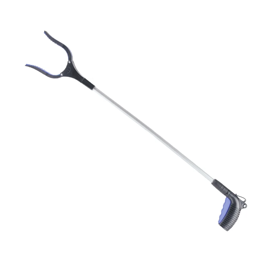 Aluminium Long Reach Pickers Litter Grabbers Reaching Aid For Disabled ...