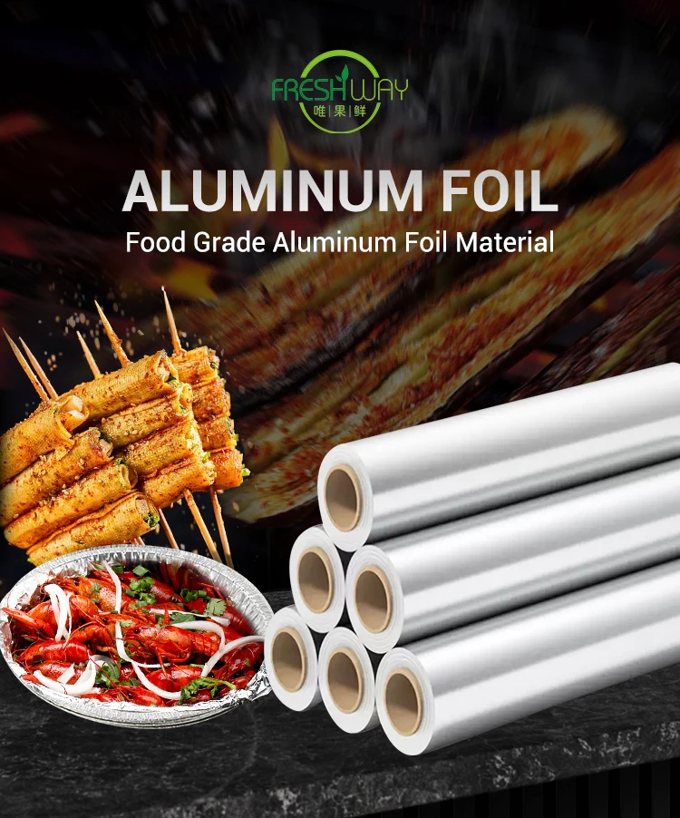 Heavy-duty Kitchen Use Aluminum Foil 8011 Food Baking Foil Barbecue ...