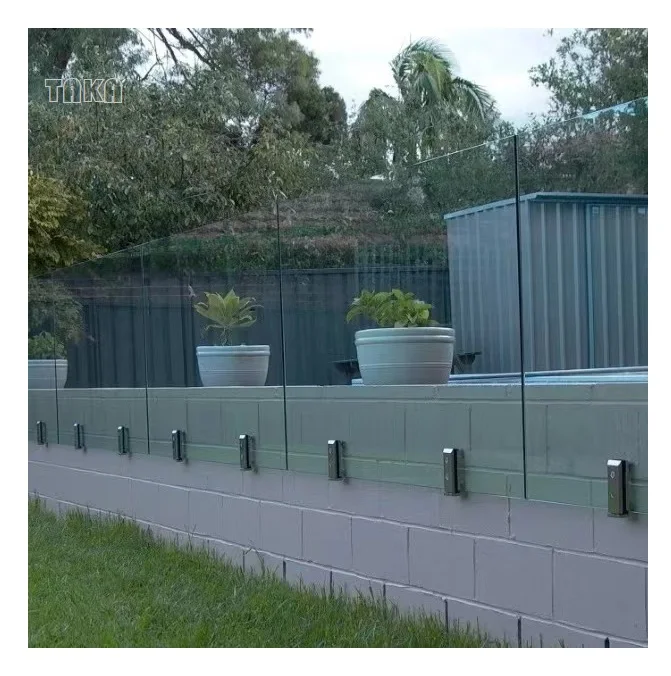 Stainless Steel Glass Railing Spigot Wall Mount Glass Clamp 304/316 ...