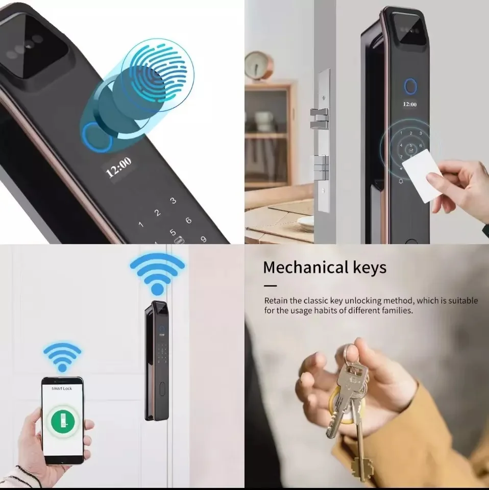 TYSH Wifi App Smart Door Lock - Biometric Fingerprint