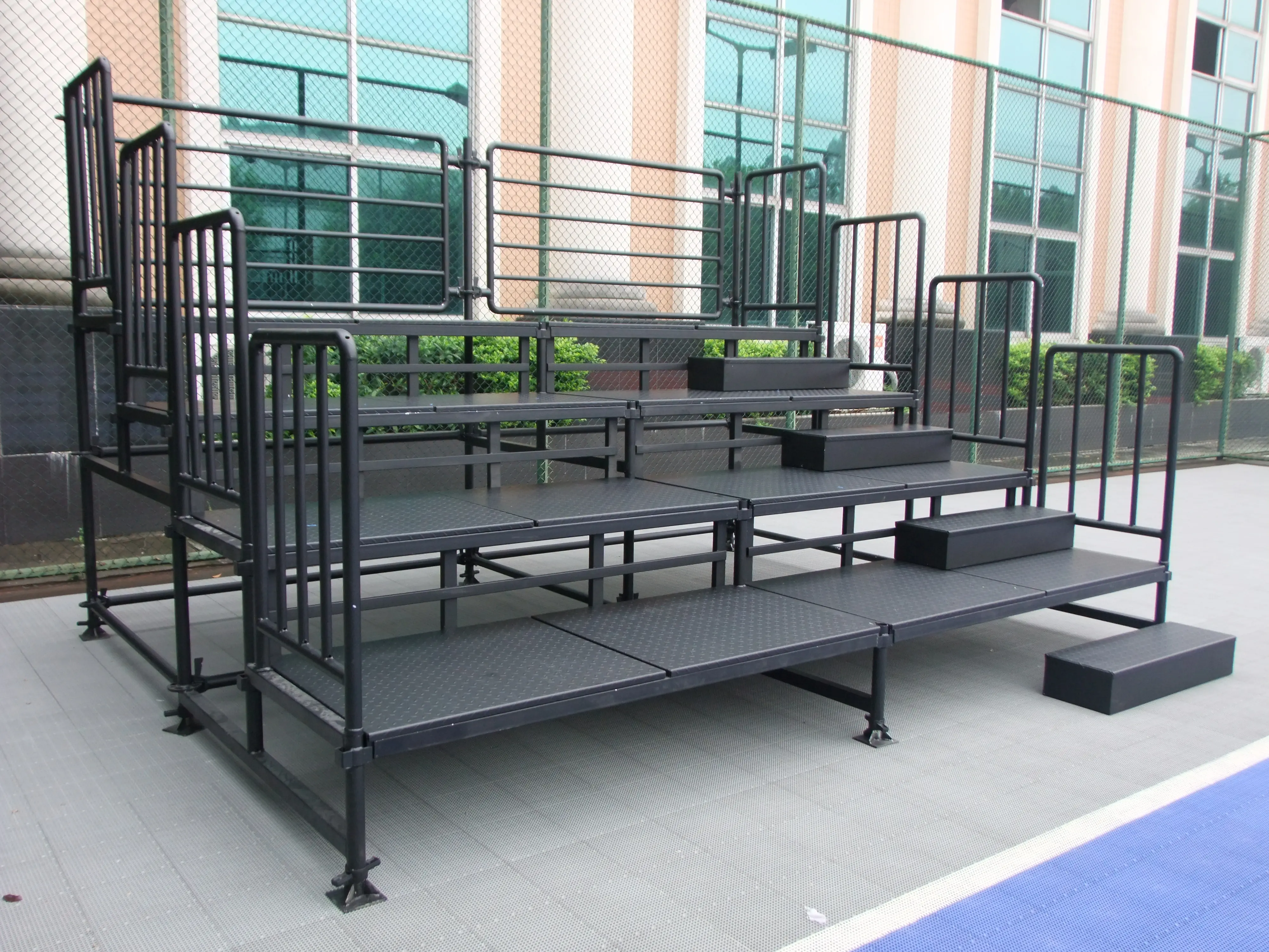 Modular Demountable Grandstand Stadium Seats - Durable, Foldable Design ...