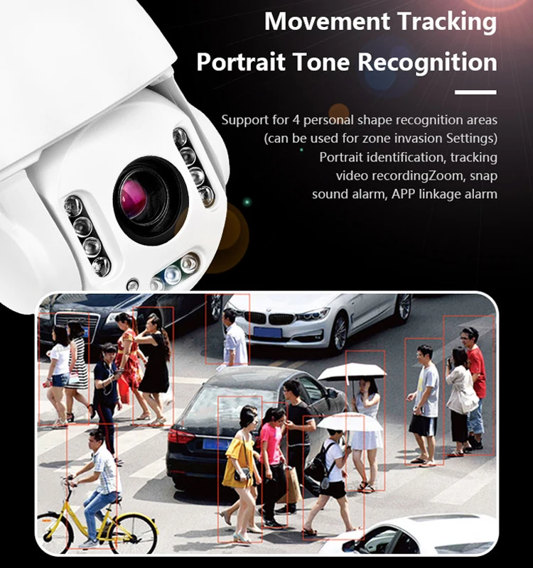 90X 4G Security Camera - 5MP PTZ Surveillance with Audio