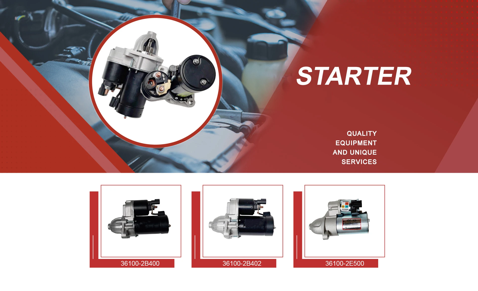Xianghe Hongchuang Qianxi Trading Co., Ltd - ALTERNATOR, STARTER MOTOR