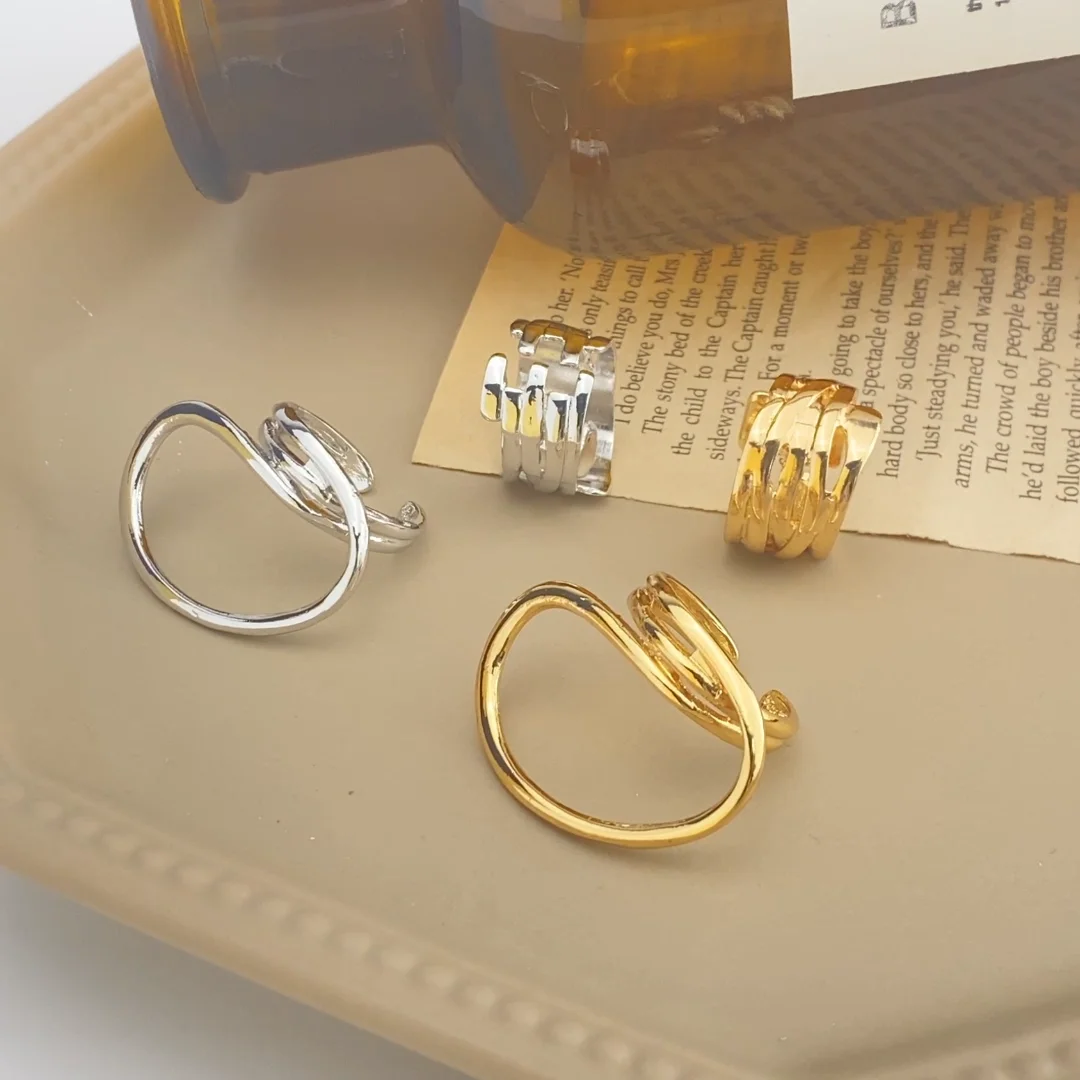 New Hot Selling 19pcs Fashion Gold Rings Sets For Women Pearl Chain ...