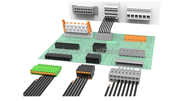 Pcb Screw Connector Double Row Pcb Screw Terminal Block 3.5/3.81mm ...