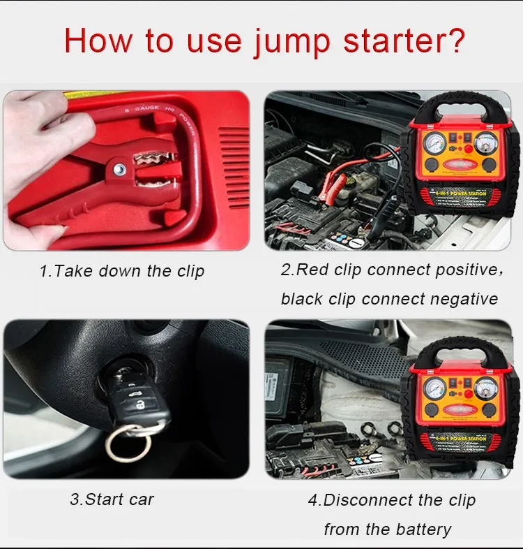 Popular Outdoor Emergency On-Board Mobile Car Starter Power Supply for ...