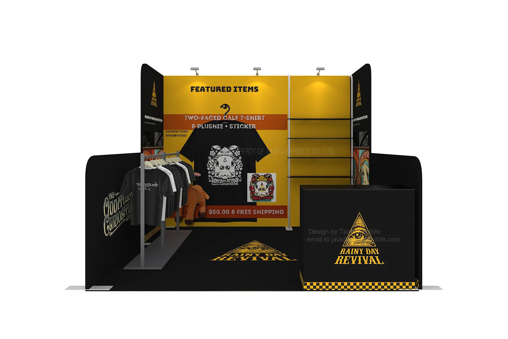 Custom Portable Trade Show Booth Design & Executing for Events