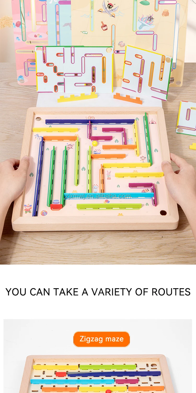 Early Educational Kid Logical Thinking Exercise Other Montessori Toy ...