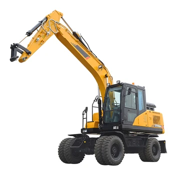 Small Wheel Excavator 15 Ton Sy155w(t4f) With Bucket From China Factory ...