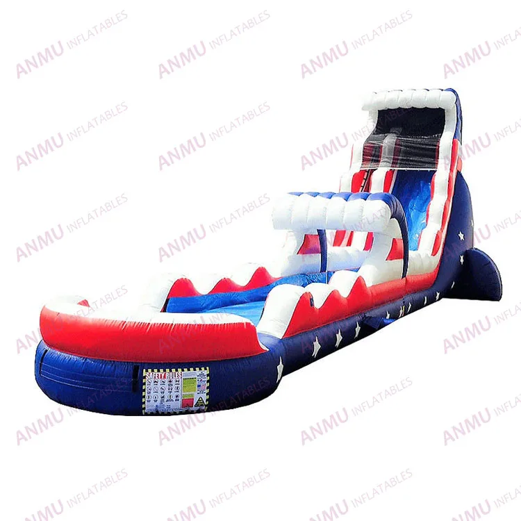 Giant Inflatable Water Slides Commercial Grade Tropical Palm Tree ...