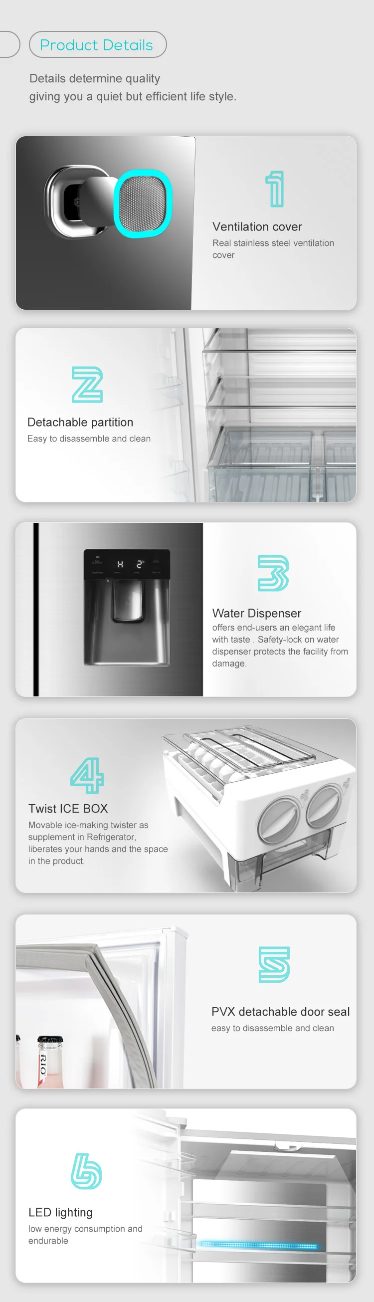 558L French Door Refrigerator - Efficient Home Appliance