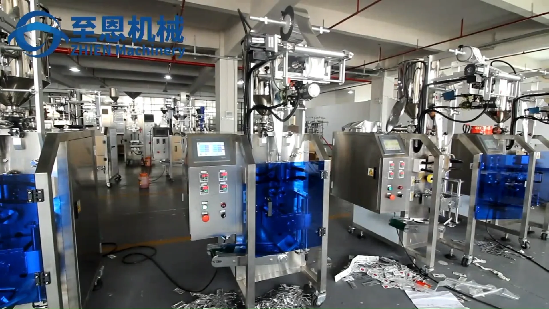 High Speed 1ml 3ml 5ml Sample Sachets Packaging Machine For Skincare ...