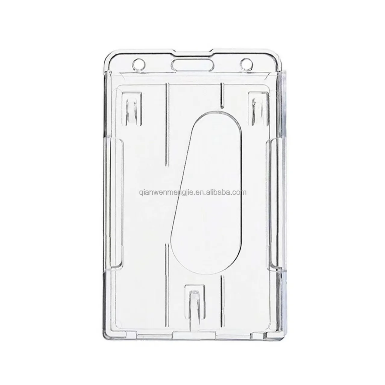 Office Dual Credit Card Holder Protector Cover ID Card case Double ...
