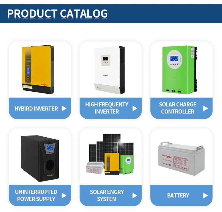 Techfine Solar Off Grid Hybrid Inverter Battery Pack 12.5kva10kw Micro ...