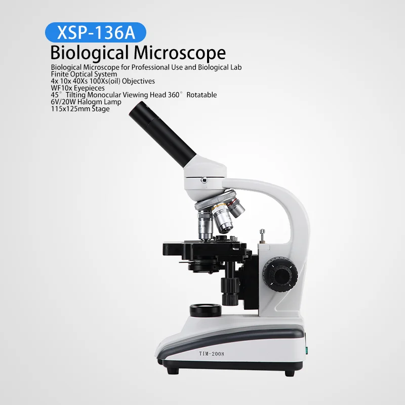 Zhanjing Xsp-136a Professional Optical Microscope Student Science ...