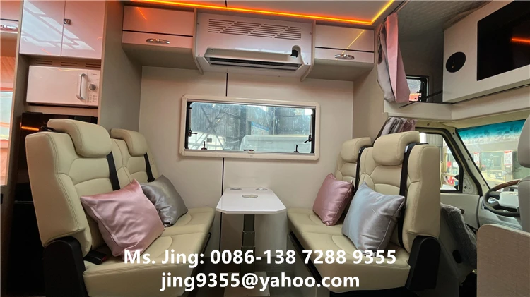 Off Road Motorhome IVECO 4x4 Luxury RV Caravan Sale in Mongolia