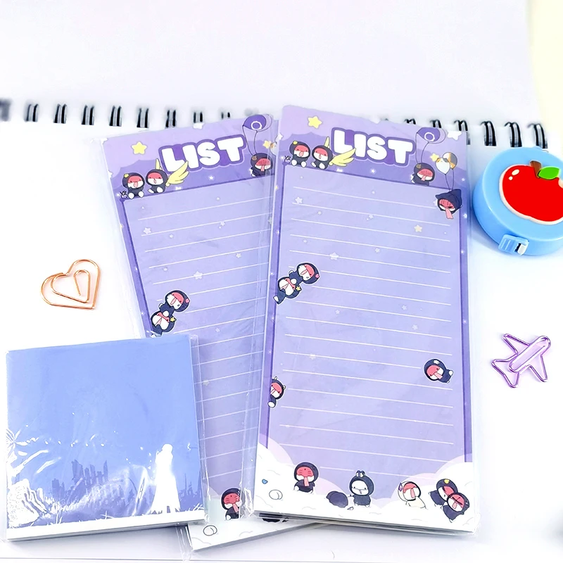 Custom Magnetic Fridge Notepads Post Note Memo Pad For To-do List Memos ...