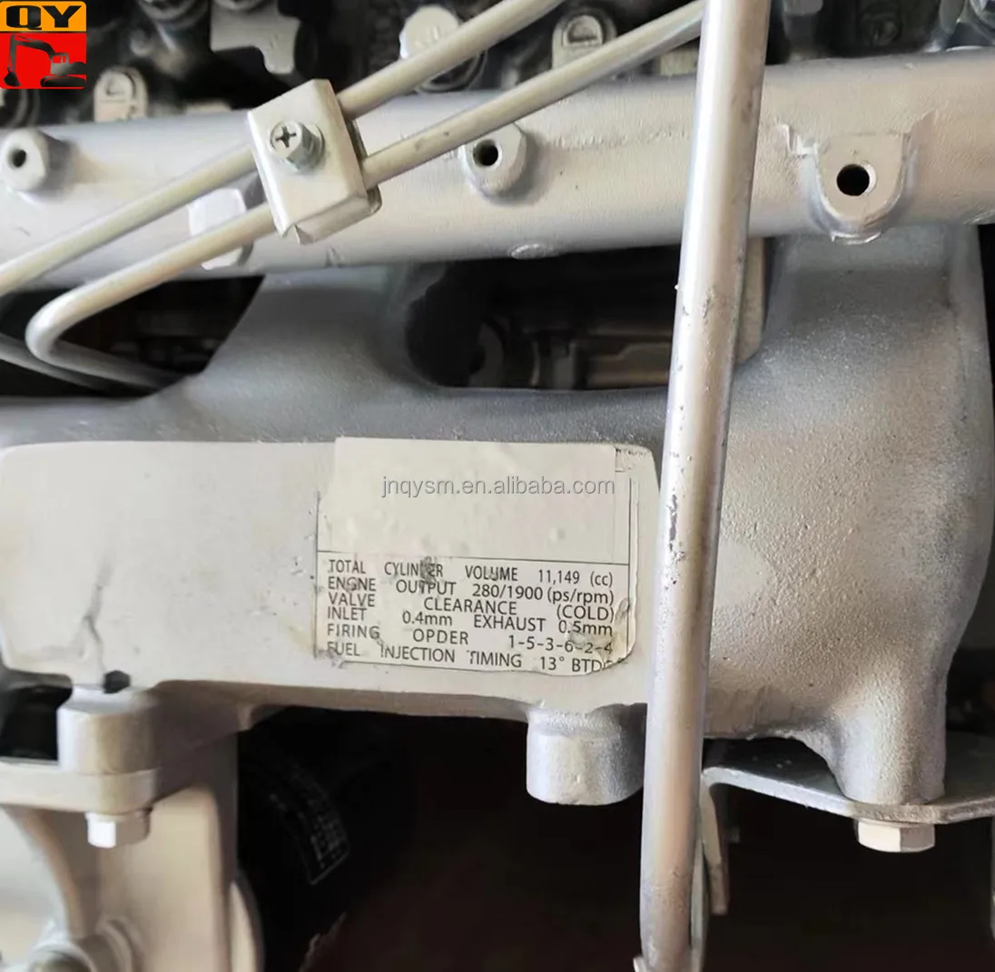 Genuine New Engine Assy D6AC D6CA Engine Used for R350LC-9 Crawler ...