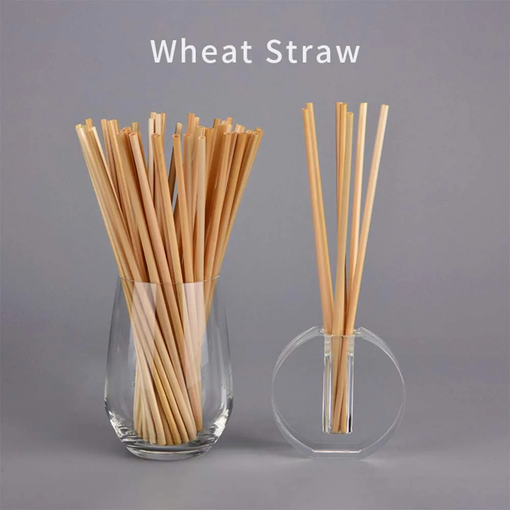 Hot Sell 100% Environmental Flavored Biodegradable Wheat Drinking Straw ...