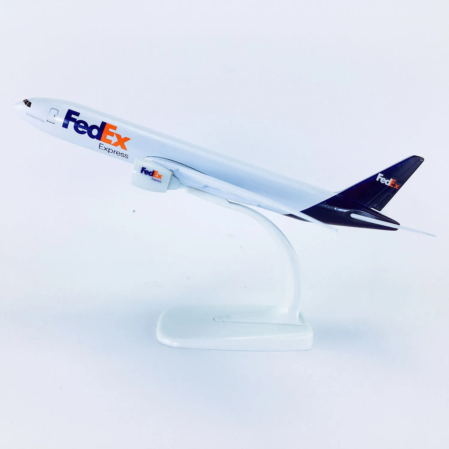 20cm 1:400 Scale Boeing B777-300er Plane Model Alloy Fedex Printed ...