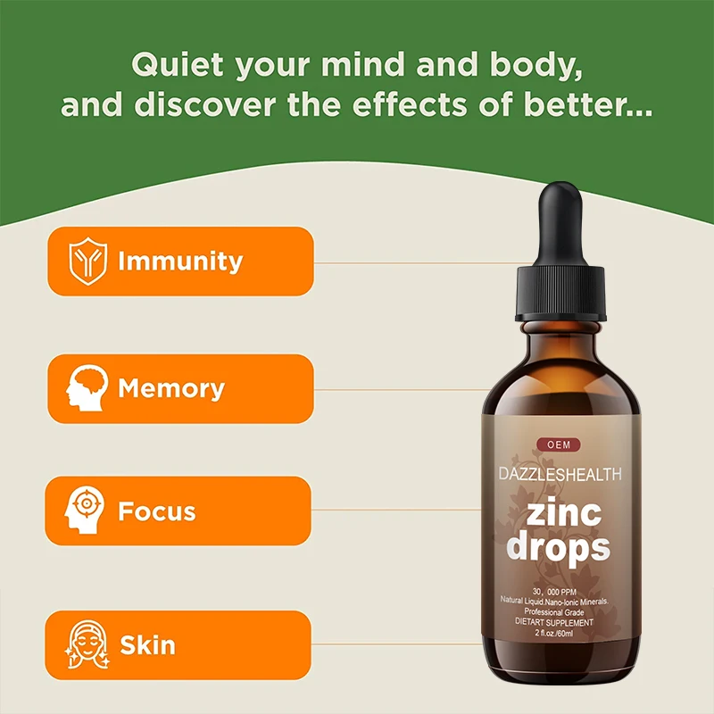 Pure Absorbable Mineralzine Oral Drink Improve Immunity Energy ...