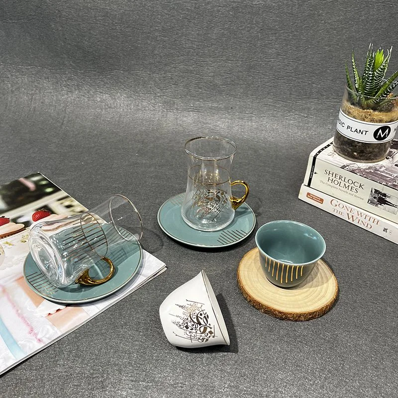 Grace Porcelain Ceramic Tea Set - 18pcs/36pcs Turkish