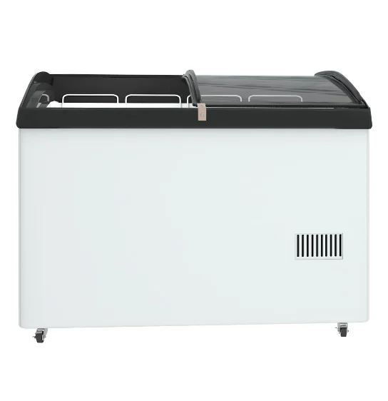 SPM Commercial Top Opening Glass Door Display Refrigerator