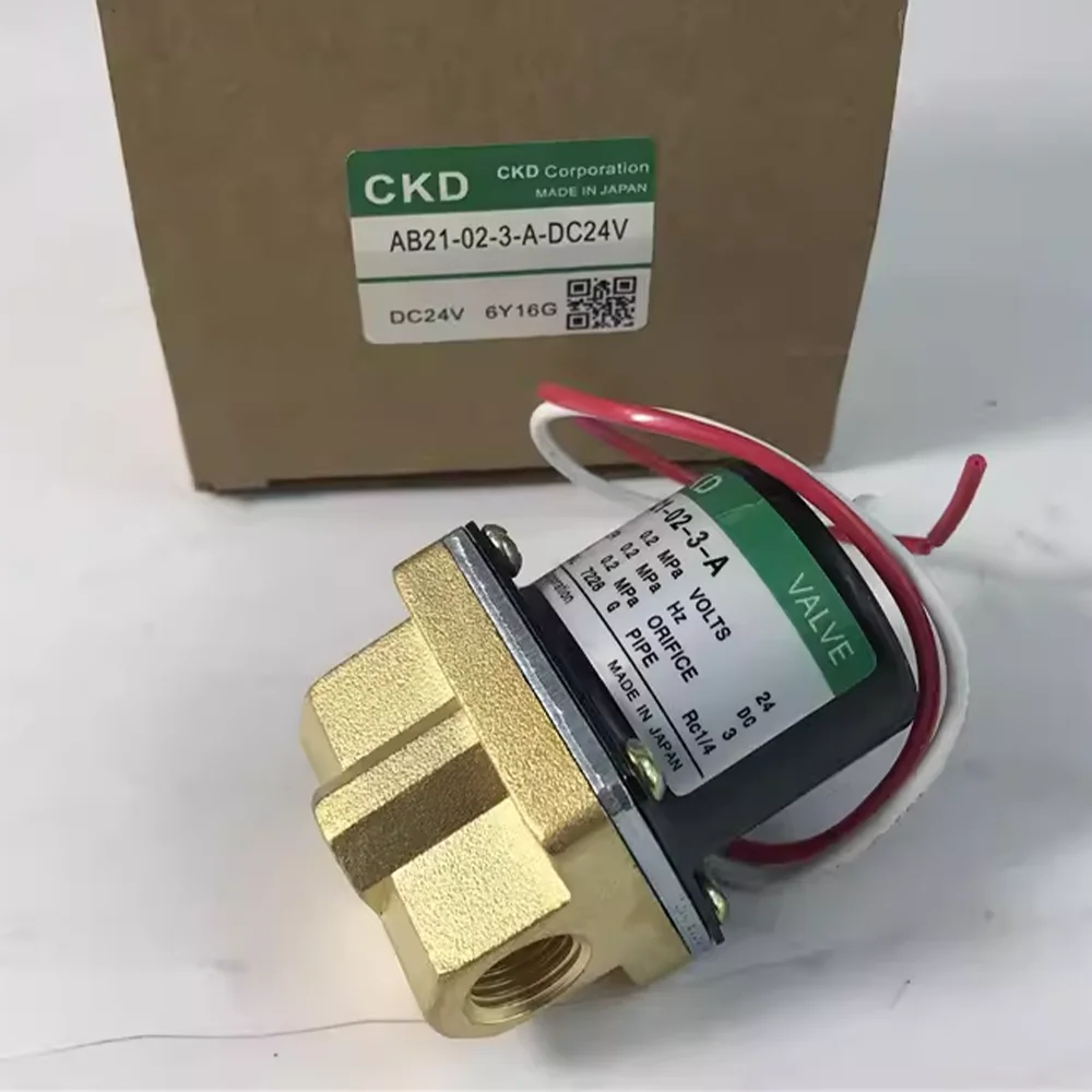 Thailand Ckd Solenoid Valve Ab21-02-3-a-dc24v/ab21-02-2-a-dc24v - Buy ...